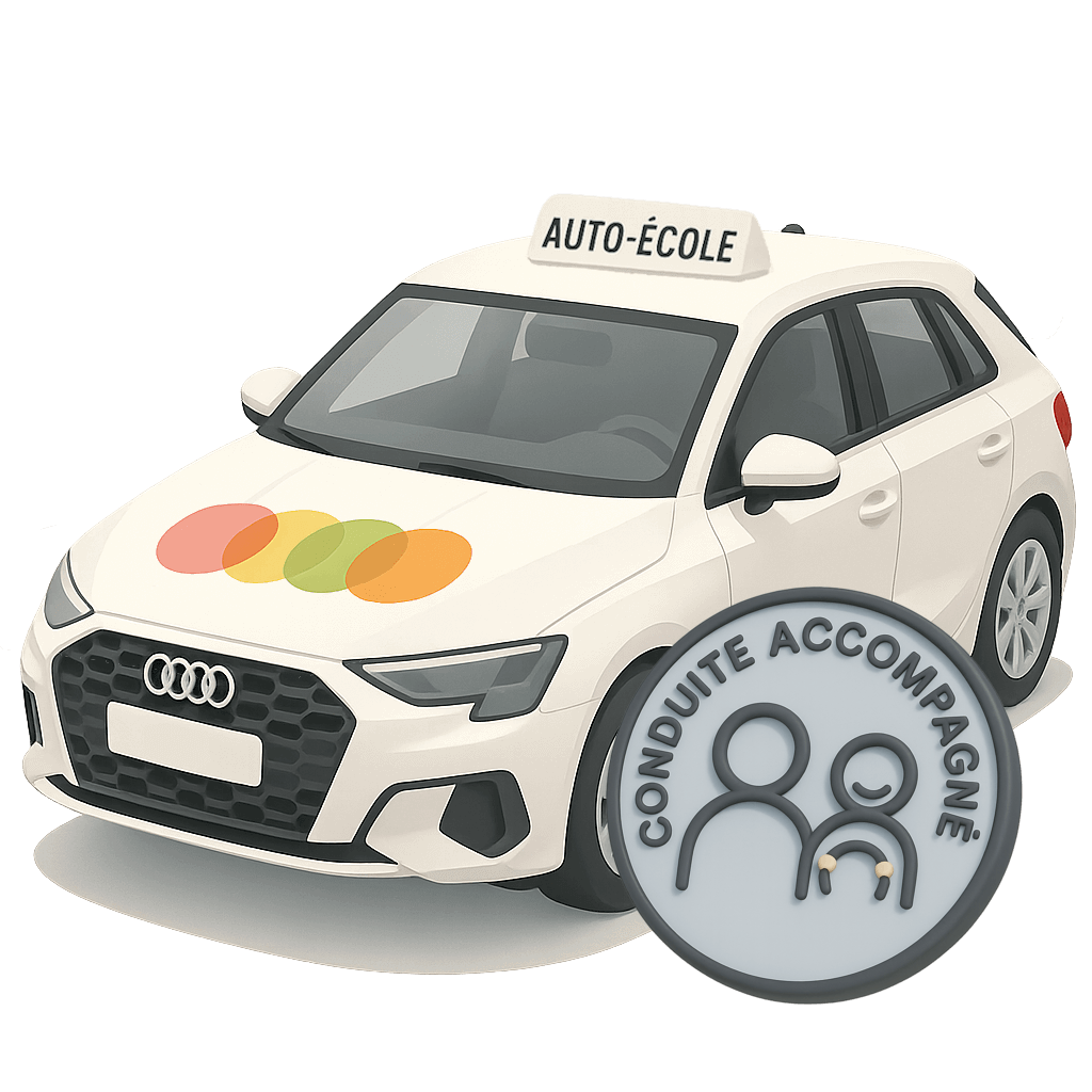 Conduite accompagnée en boîte manuelle - Auto-école Rosny Conduite